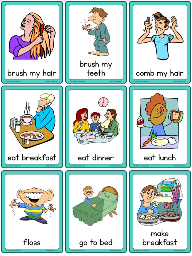 adjectives Flashcards & Worksheets - ESL Flashcards