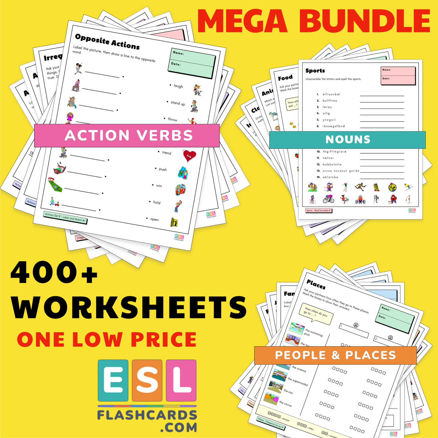 ESLFlashcards - 1000s of Free Printable ESL Flashcards